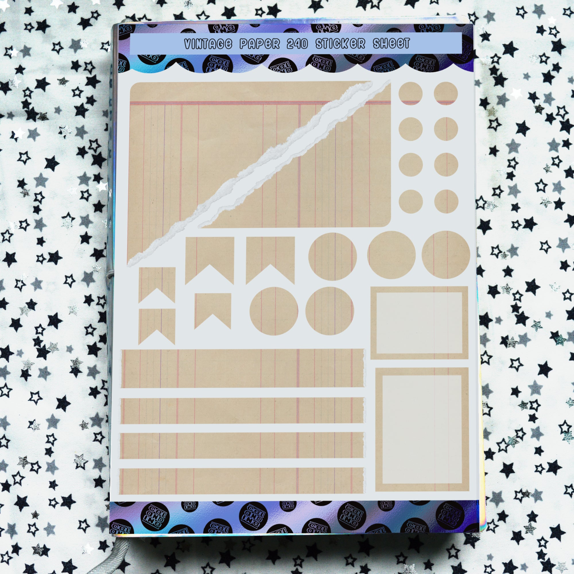 Stationery | Decorative Planner Sticker Sheet | Art Journal | Junk Jou ...